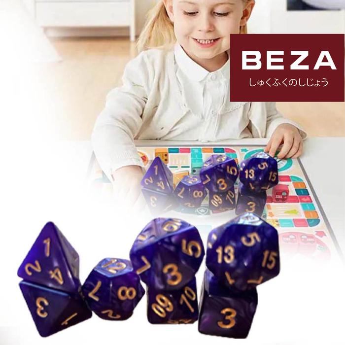 Jual 7pcs Dadu Polyhedral, Dadu Warna Warni,Polyhedral Dice Untuk RPG DND - Kab. Bekasi - Berkah ...