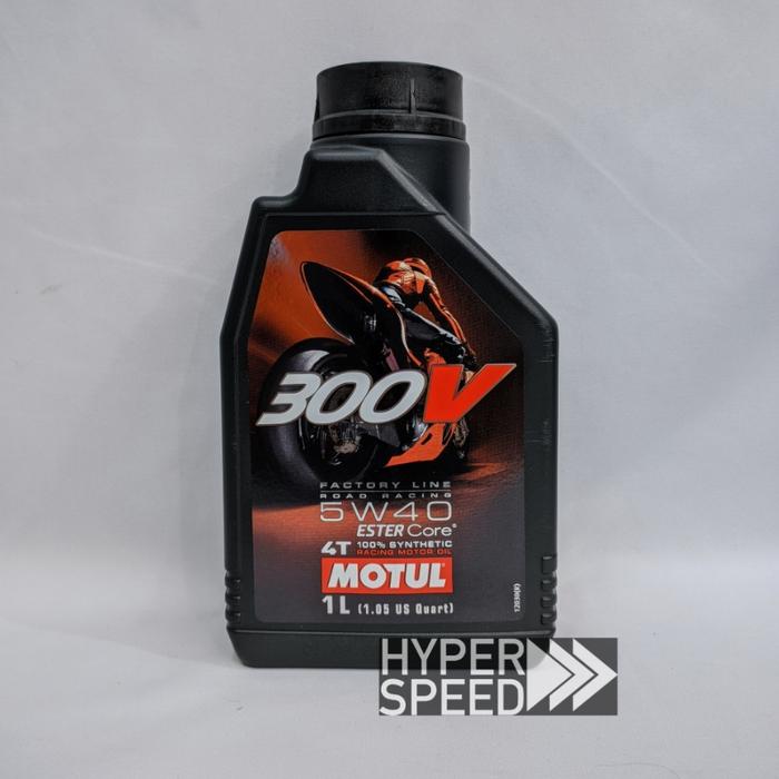 Jual Oli Mesin Motul 300V 5W40 1Liter Road Racing Original - Kota Semarang - Hyperspeed_Semarang ...