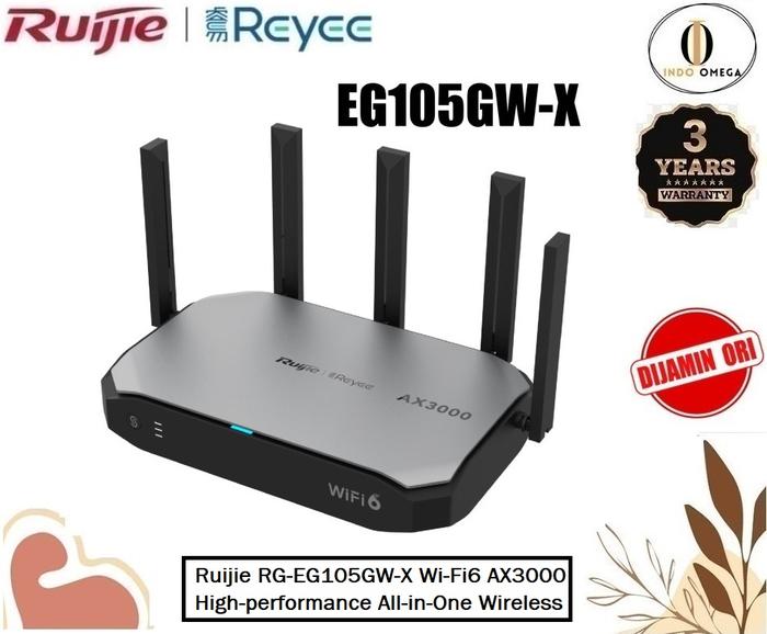 Jual Ruiji RG-EG105GW-X Wi-Fi6 AX3000 High-performance All-in-One ...