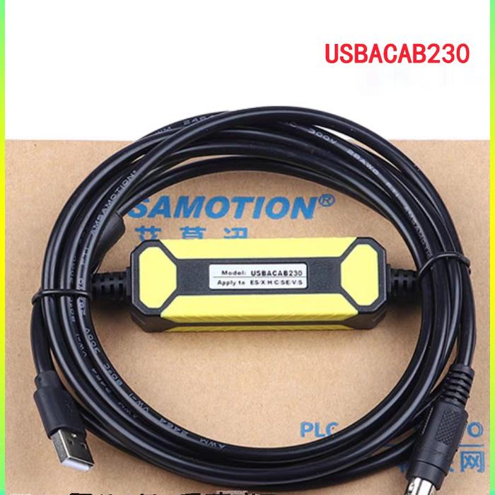 Jual USBACAB230 USB-ACAB230 KABEL PLC DELTA 8PIN PLC ES,X,H,C,SE,V,S ...
