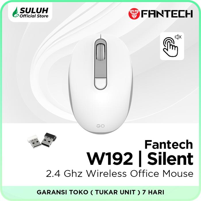 Jual Fantech GO W192 | 2.4 Ghz Silent Click Office Mouse - Wireless ...