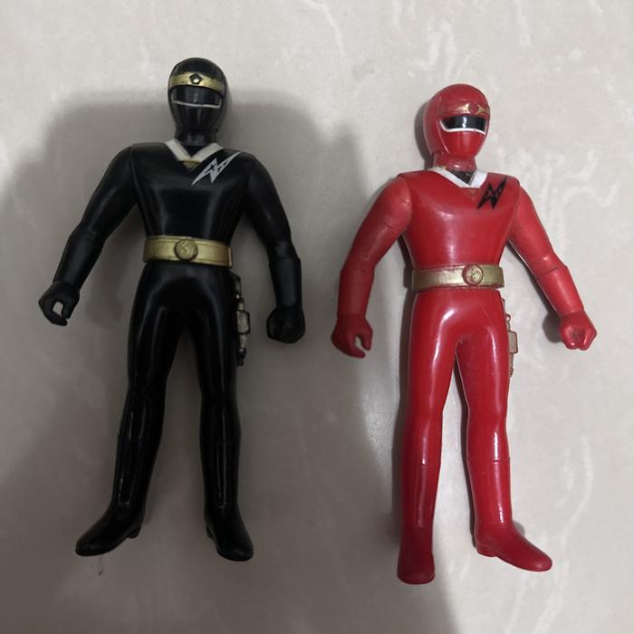 Jual Kakuranger | power rangers alien rangers |ninja red ninja black ...