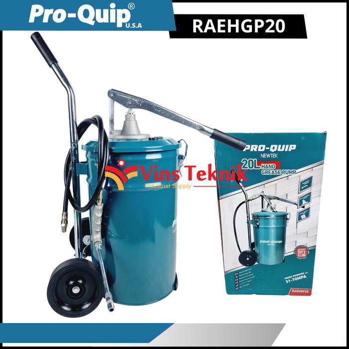 Promo Pompa Oli Manual 20L Grease Pump Oil Pump Pompa Gemuk ProQuip ...