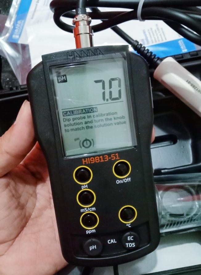 Jual HANNA HI-9813-51 PH/EC/TDS and Temperature Meter Multiparameter ...