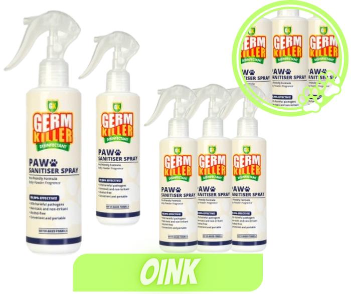 Jual Germ Killer Paw Sanitiser Spray hospital grade aman untuk hewan ...