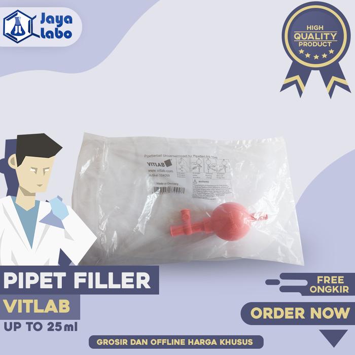 Jual VITLAB Pipet Filler / Rubber Bulb / Bola Hisap Karet / Ball Pipet - Kota Surabaya - JAYA ...