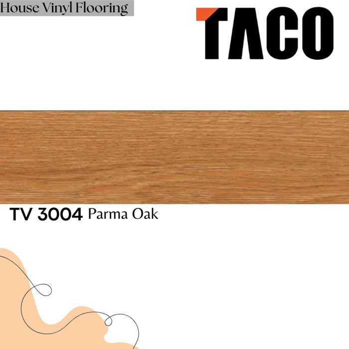 Jual vinyl taco 3mm 3004 Parma Oak interior lantai kamar/box - Jakarta ...