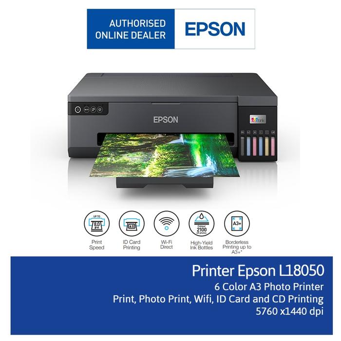 Jual Printer Epson L18050 Wi-Fi A3 Photo Ink Tank (ID Card and CD Printing) - Kota Semarang ...