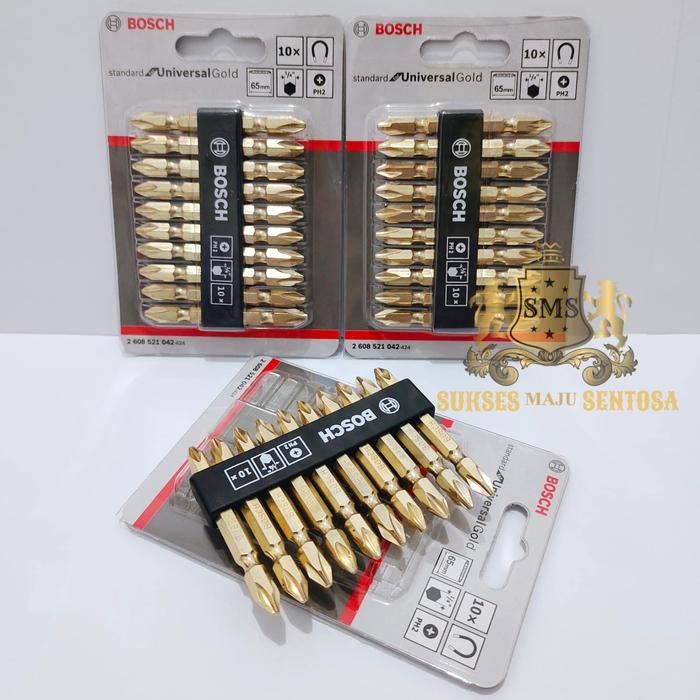 Promo MATA BOR OBENG ANGIN BOSCH PH2 (+) 65mm MAGNET/MATA OBENG GYPSUM ...