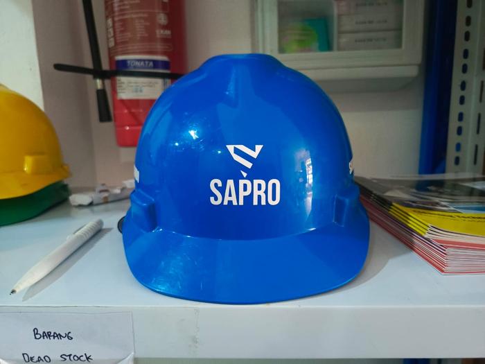 Jual Custom Cutting Sticker untuk Helm Safety MSA atau helm merek lain ...