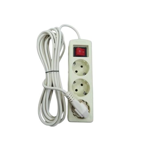 Jual Stop Kontak / Colokan Listrik 3 Lubang + Kabel Arde Full Tembaga ...