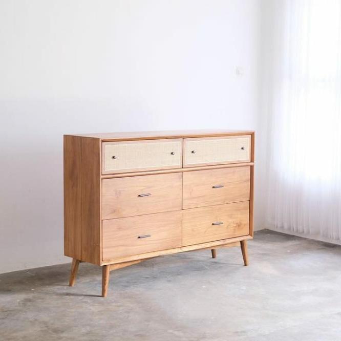 Jual Drawer cabinet kayu jati minimalis / nakas laci jati minimalis ...
