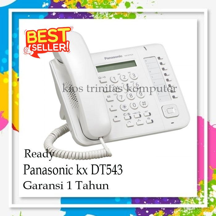 Promo Telepon Digital Panasonic KX-DT543 Telepon Master/Key KX-DT 543 Putih - Jakarta Barat ...