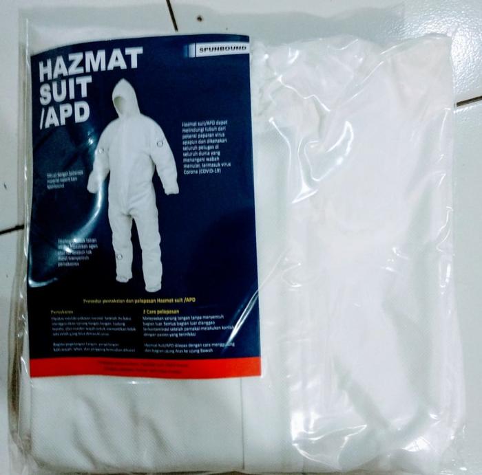 Jual NEW - Alat Pelindung Diri - APD Suit - Baju Hazmat - Seragam ...