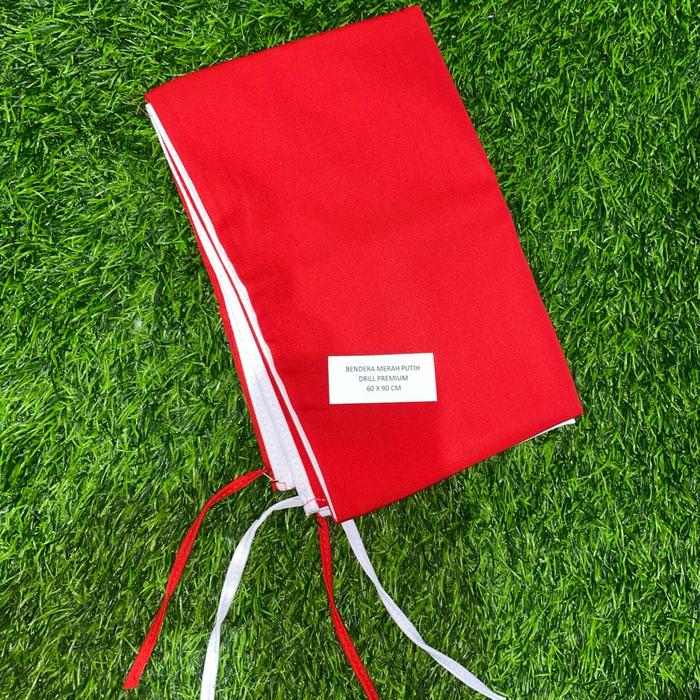 Jual Premium Bahan Drill 60 x 90 cm Bendera Indonesia Merah putih ...
