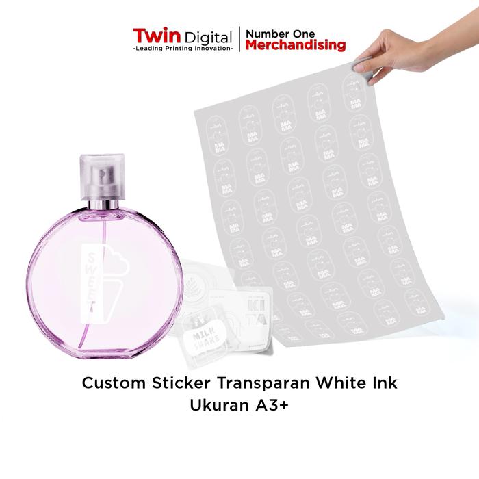 Jual Sticker Tinta Putih A3 Vinyl / Transparan / Sticker UV - Hanya ...