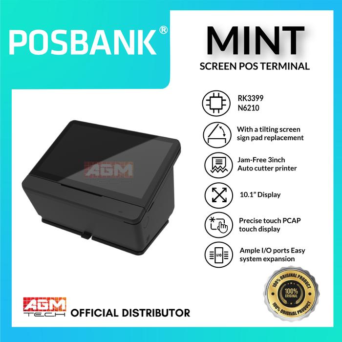 Jual MESIN KASIR ALL-IN-ONE POS POSBANK MINT | KOREAN BRAND POS CASHIER ...
