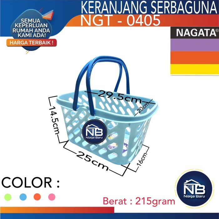 Jual NAGATA KERANJANG MINI NGT 0405 TOY BASKET KRANJANG MANDI MURAH ...