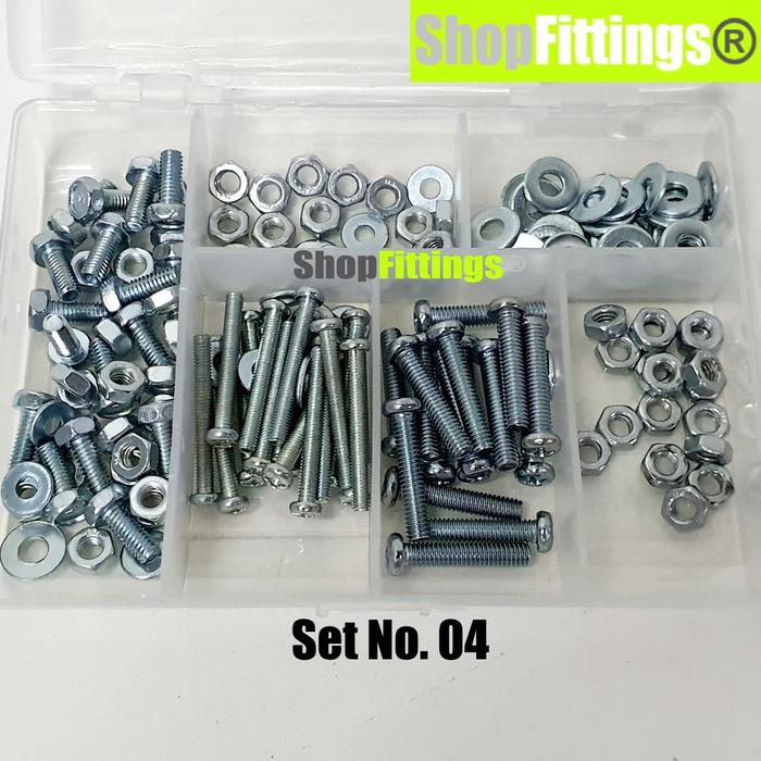 Jual Aksesori Mini Box Set Paku Sekrup Fisher Mur Ring Mini Box ...