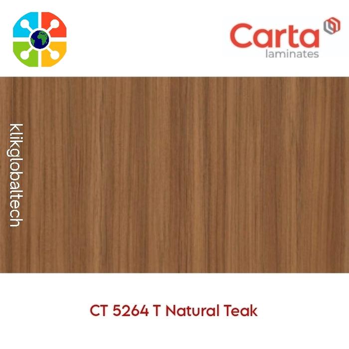 Jual CARTA HPL WOODGRAIN CT 5264 T Natural Teak - Jakarta Pusat ...