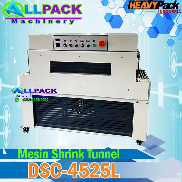 Jual Mesin Shrink Tunnel Penyusut plastik kemasan DSC-4525L Heavypack ...