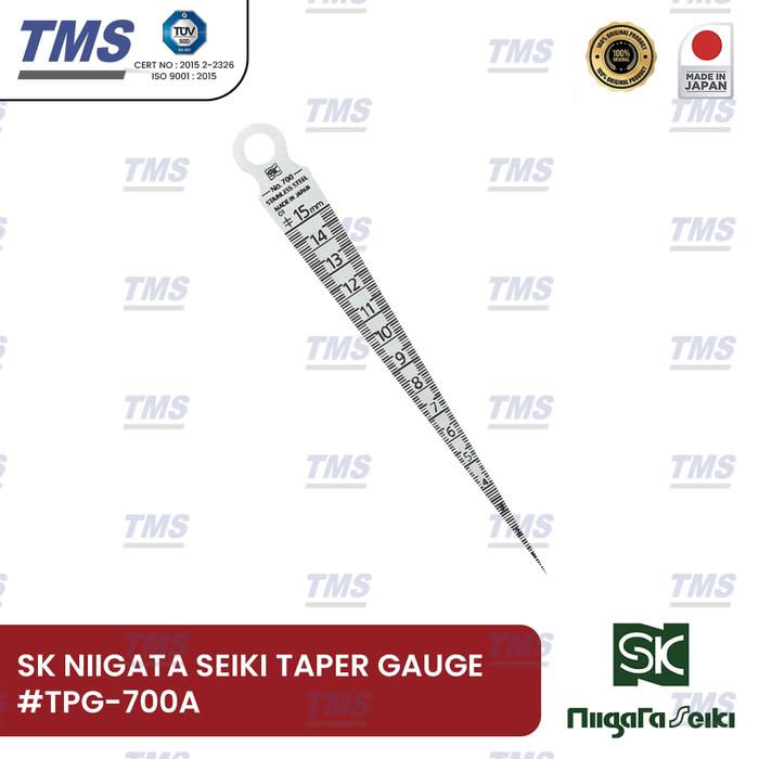 Jual Alat Ukur Celah / Penggaris Gauge SK Niigata Seiki Taper Gauge 1 ...