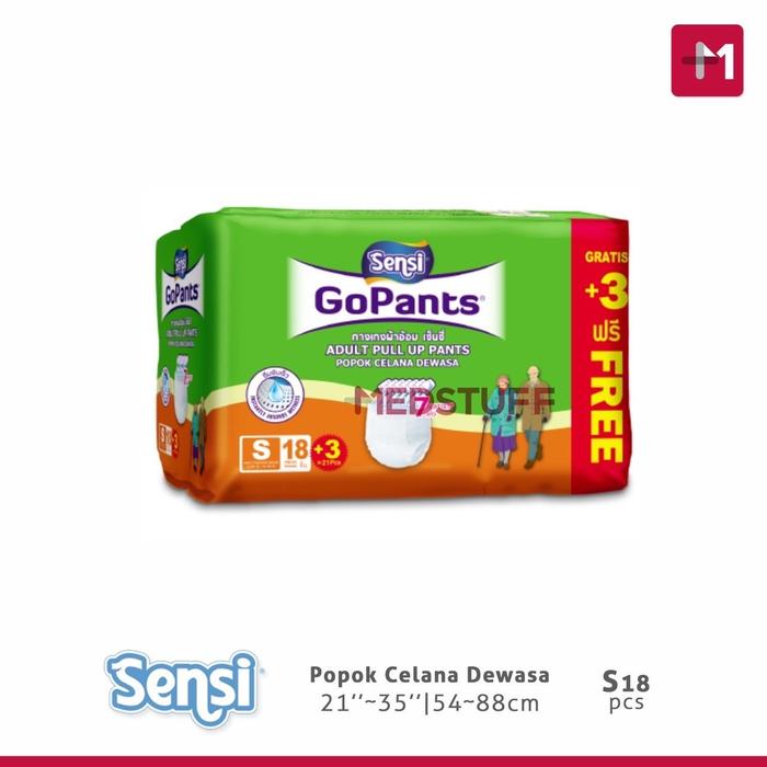 Jual Sensi Gopants Midi Popok Celana Dewasa Popok Dewasa - M15 ...