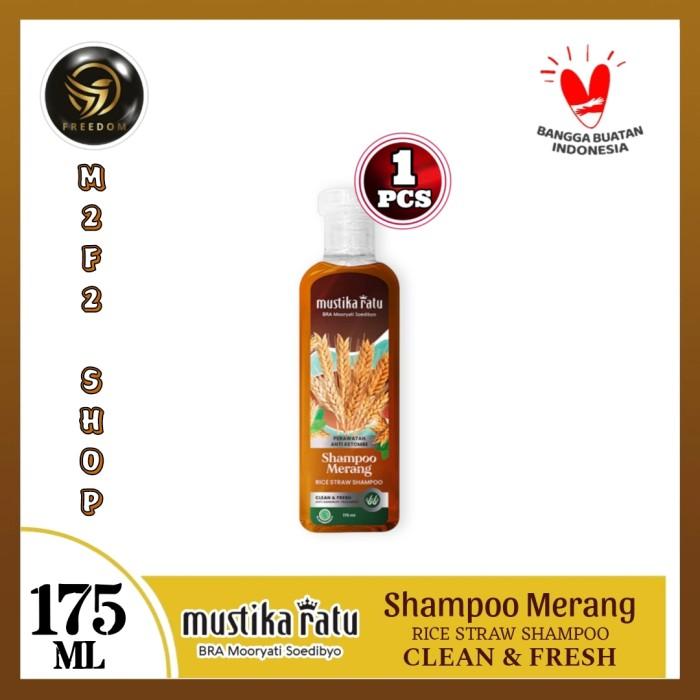 Jual Mustika Ratu Shampoo Merang Rice Straw Clean & Fresh Botol - 175 ...