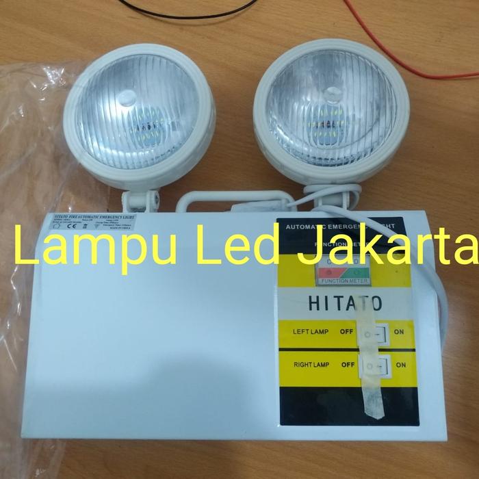 Jual LAMPU LED EMERGENCY MATA KUCING 2X3WATT. emergency dinding led ...