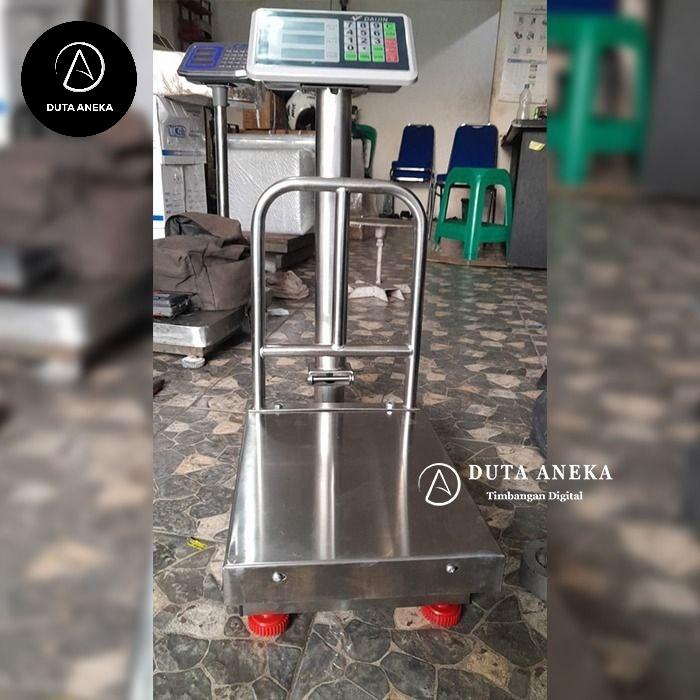 Jual timbangan duduk full stainless waterproof anti air merk Daijin kap 100kg-750kg - 50x60cm ...
