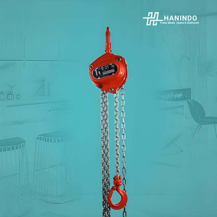 Jual Chain Block Takel Katrol Hoist 1Ton 1 Ton 3 Meter 3 M Elephant ...