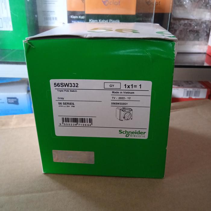 Jual S56SW332GY Isolator Switch 3Phase 32A Schneider - Jakarta Pusat ...
