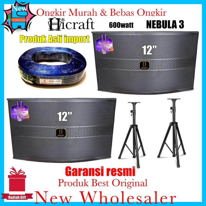 Jual Speaker Sound Pro import Hicraft Nebula 3 audio 12inch Original ...