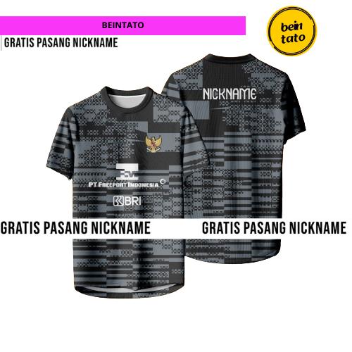 Jual BAJU JERSEY TIMNAS TRAINING INDONESIA 2024 TERBARU - Hitam, S ...