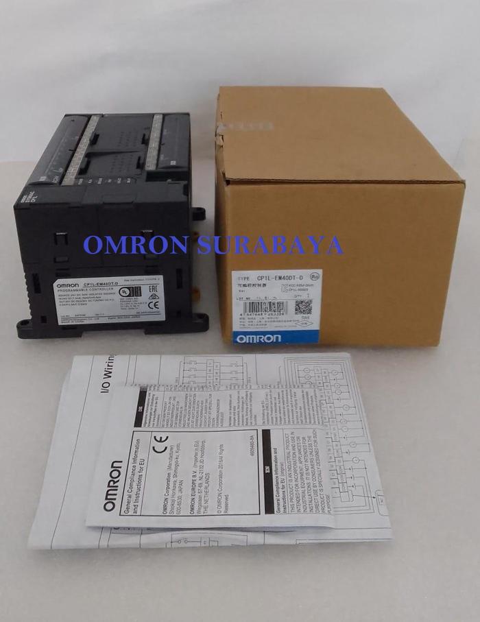 Jual PLC OMRON CP1L-EM40DT-D ORIGINAL - Kota Surabaya - Omron Surabaya | Tokopedia