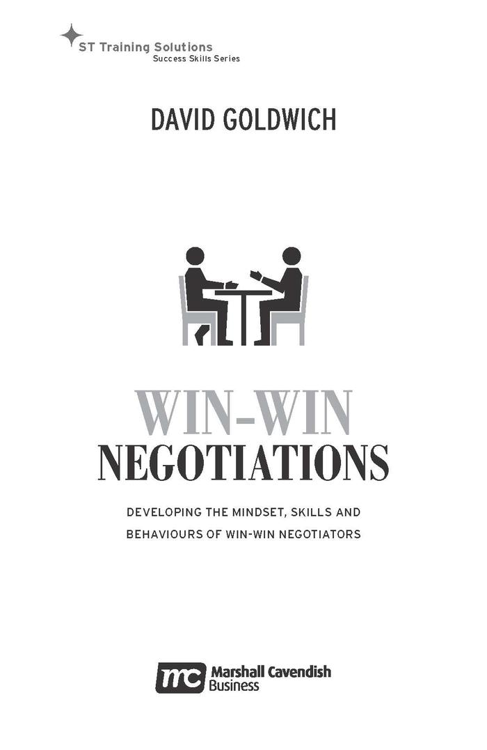 Jual Win-Win Negotiation Techniques _ Develop the mindset, skills and ...