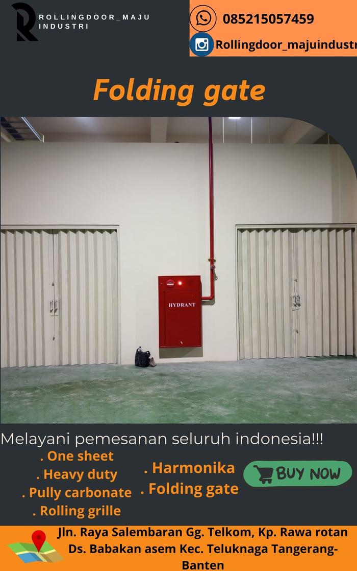 Jual Folding gate baja pintu geser ruko dan toko murah - Jakarta Barat ...