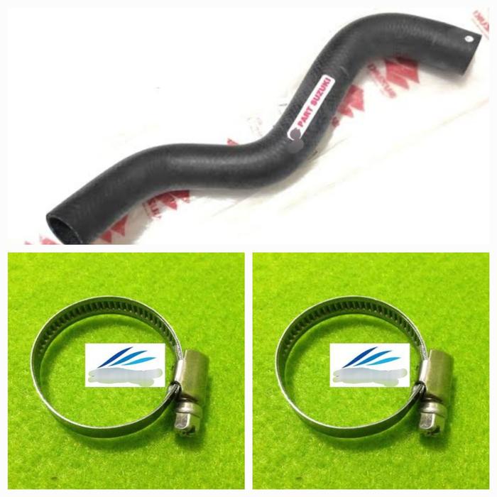 Jual Selang Radiator Bawah suzuki Futura Karburator + klem selang 2 BH ...