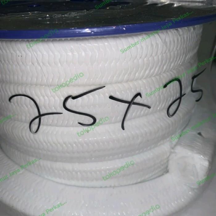Jual Gland Packing Pure PTFE ( Gland Packing Teflon ) 25mm x 25mm ( 1 ...