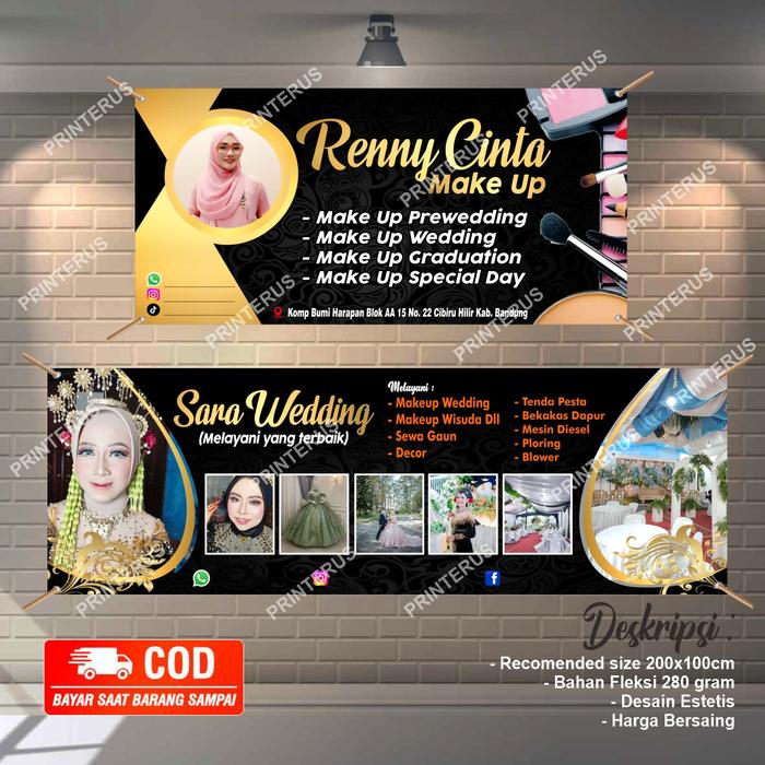 Jual Bisa COD, Chek Dulu Spanduk / Banner / MMT / Invitation / Backdrop ...