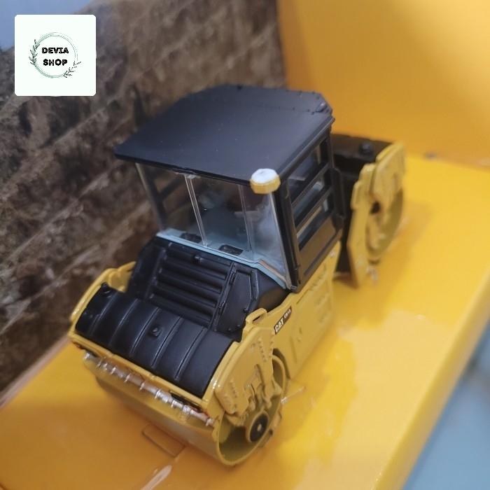 Jual Miniatur Alat Berat Vibro Diecast Tandem Vibratory Roller With Cab ...