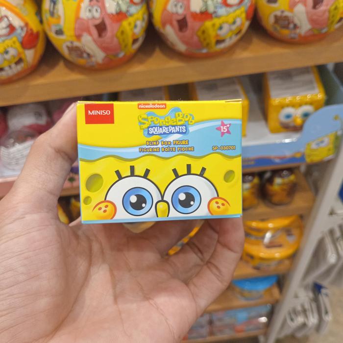 Jual Blind Box Figure - Miniso SpongeBob SquarePants Undersea Happy ...