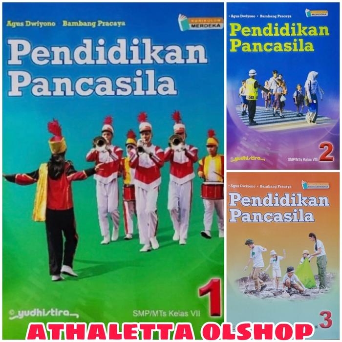 Jual Buku Pendidikan Pancasila Kelas 7 8 9 Smp/mts Yudhistira Kurmer Di Seller Sangninja ...