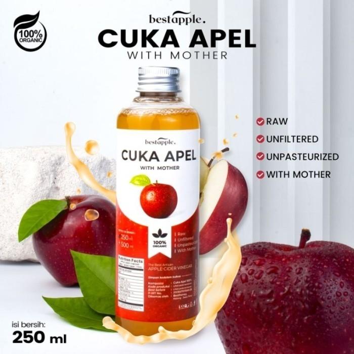 Promo Cuka Apel Original - Diet Detoks - Apple Cider Vinegar - 250ML ...