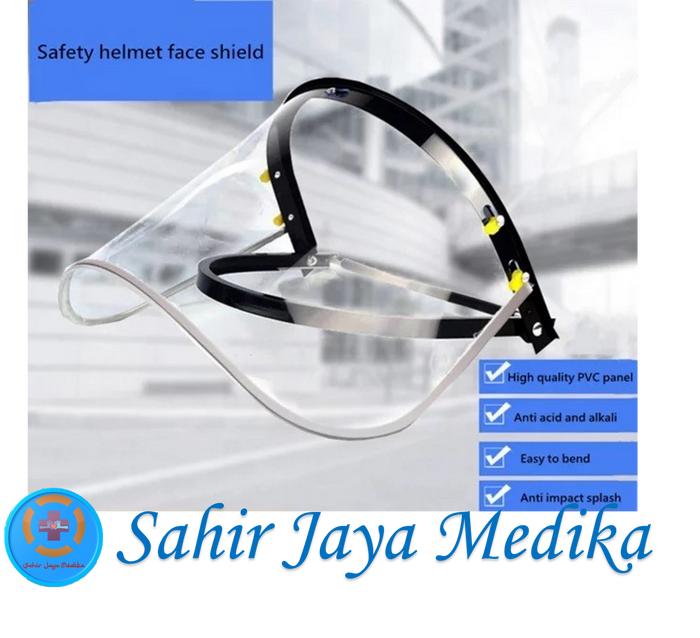 Promo Face Shield Khusus Untuk Helm Proyek Faceshield Gerinda Welding ...