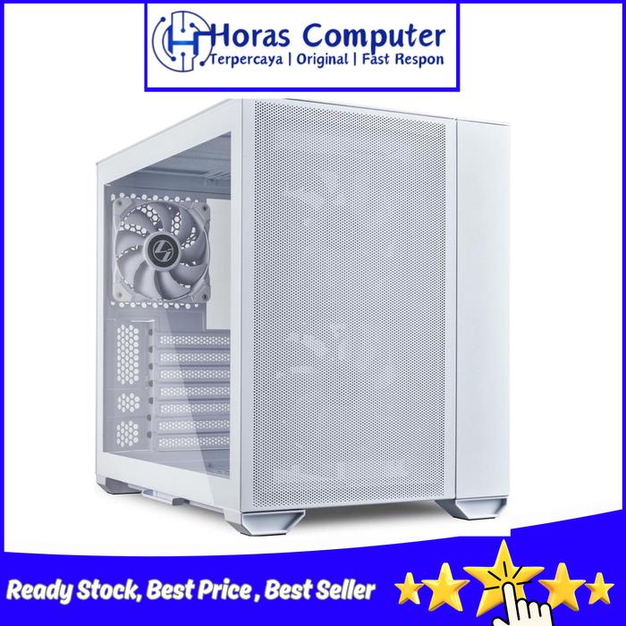 Jual LIAN LI 011 DYNAMIC AIR MINI WHITE SPCC - Glass Mesh Panel Mini ...