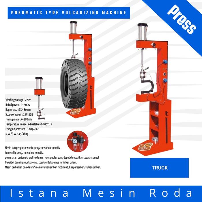 Jual Mesin tambal ban truk hot press vulkanisir ban bocor/Vulkanisasi ...
