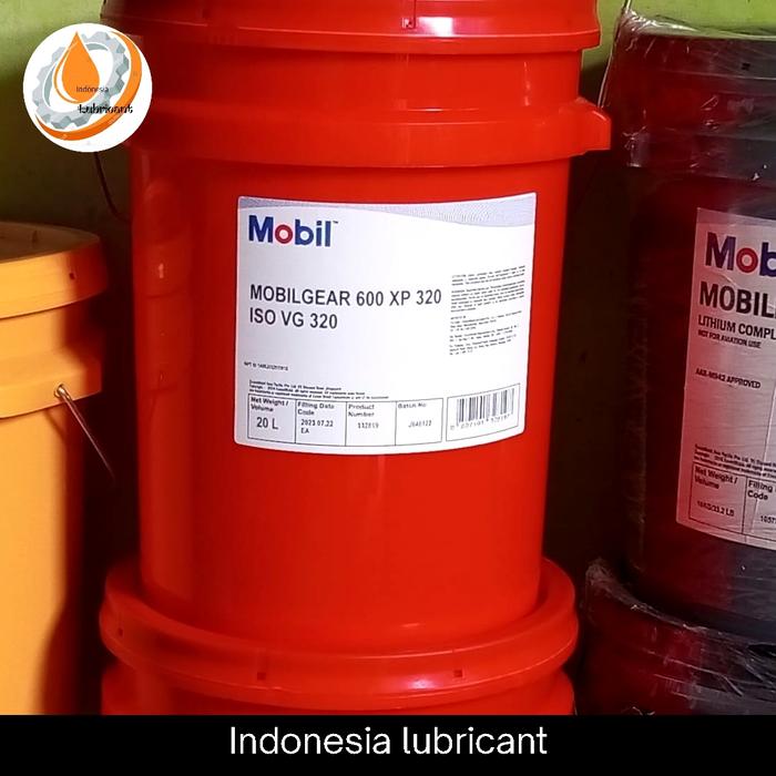 Jual Mobilgear 600 XP 320 Gear Oil ISO VG 320 Pail 20 liter - Jakarta ...