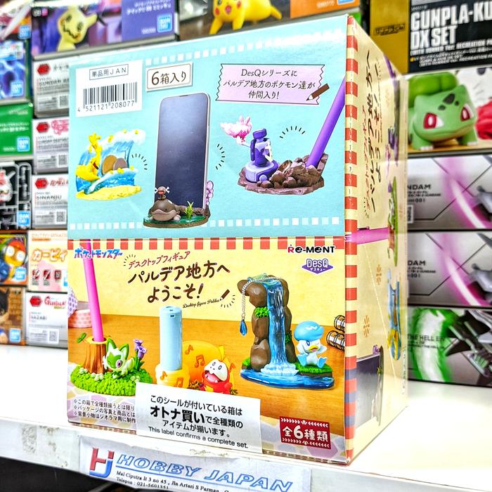 Jual Re-Ment DesQ Pokemon Desktop Figure - Welcome to Paldea Region ...