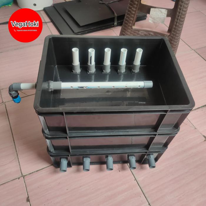 Jual Trickle Box Filter Kolam ikan Medium 3susun - Jakarta Utara - VegaHoki | Tokopedia